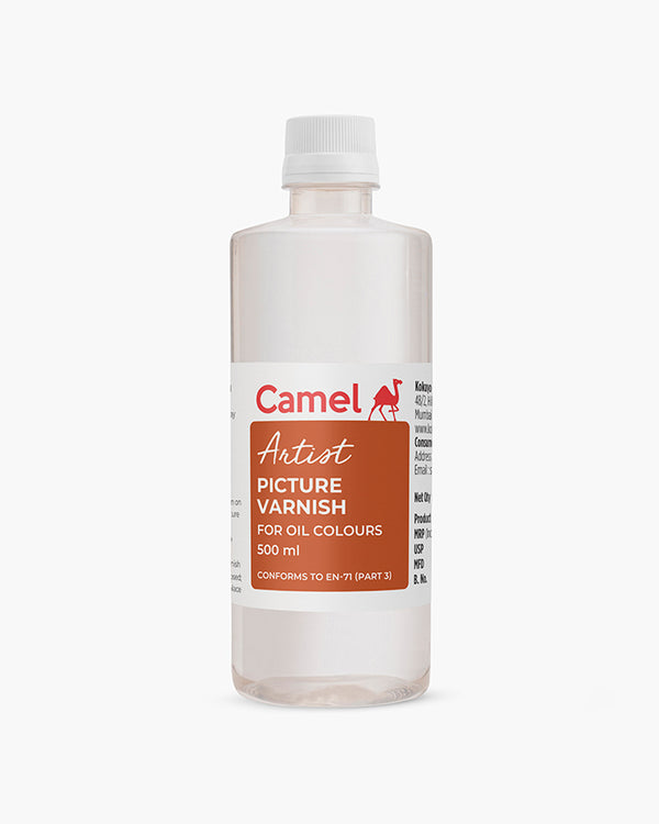 Camel artist picture varnish – Wrap and woof