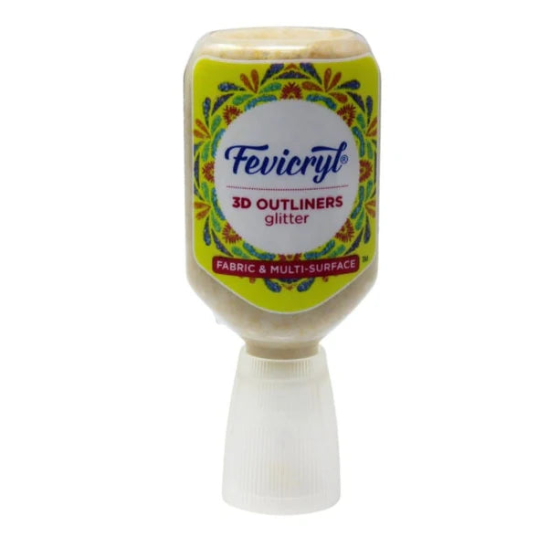 Fevicryl 3D Outliners glitter 20ml – Wrap and woof