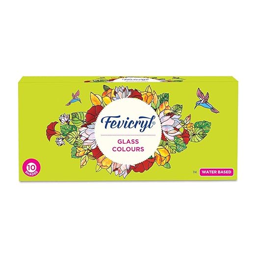 fevicryl glass color set – Wrap and woof